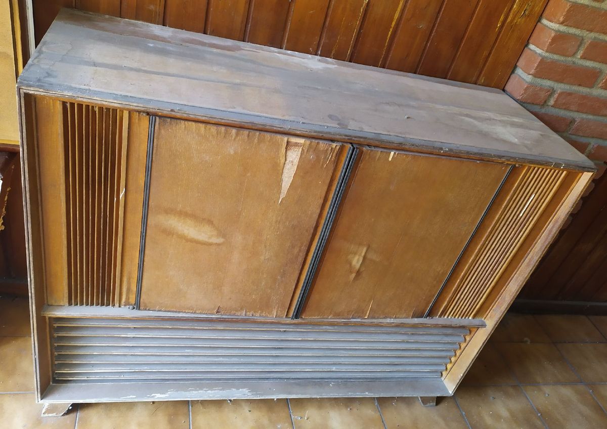 Móvel Antigo para Vitrola Original | Móvel de Antiquário Usado 53070729 ...