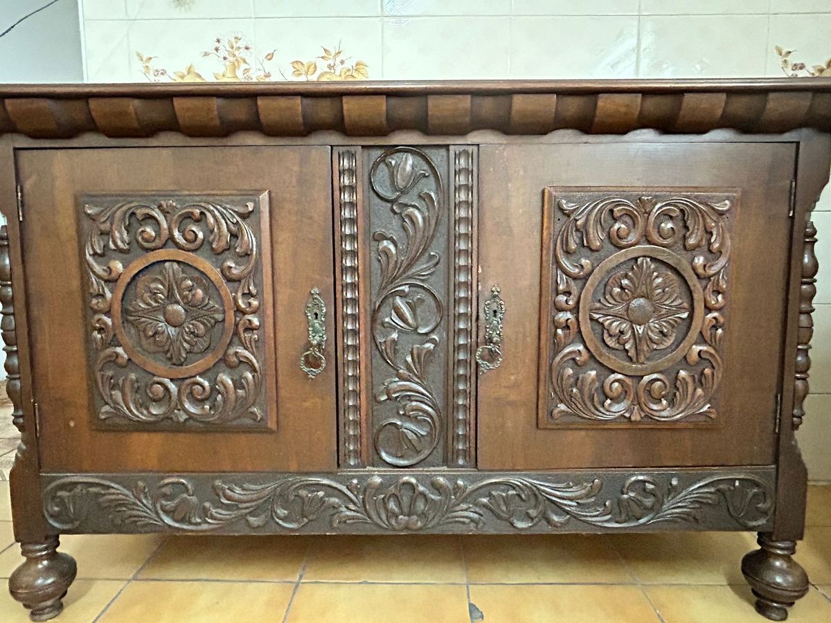 Móvel Buffet Provençal Clássico Antigo Vintage | Móvel p/ Casa Usado ...