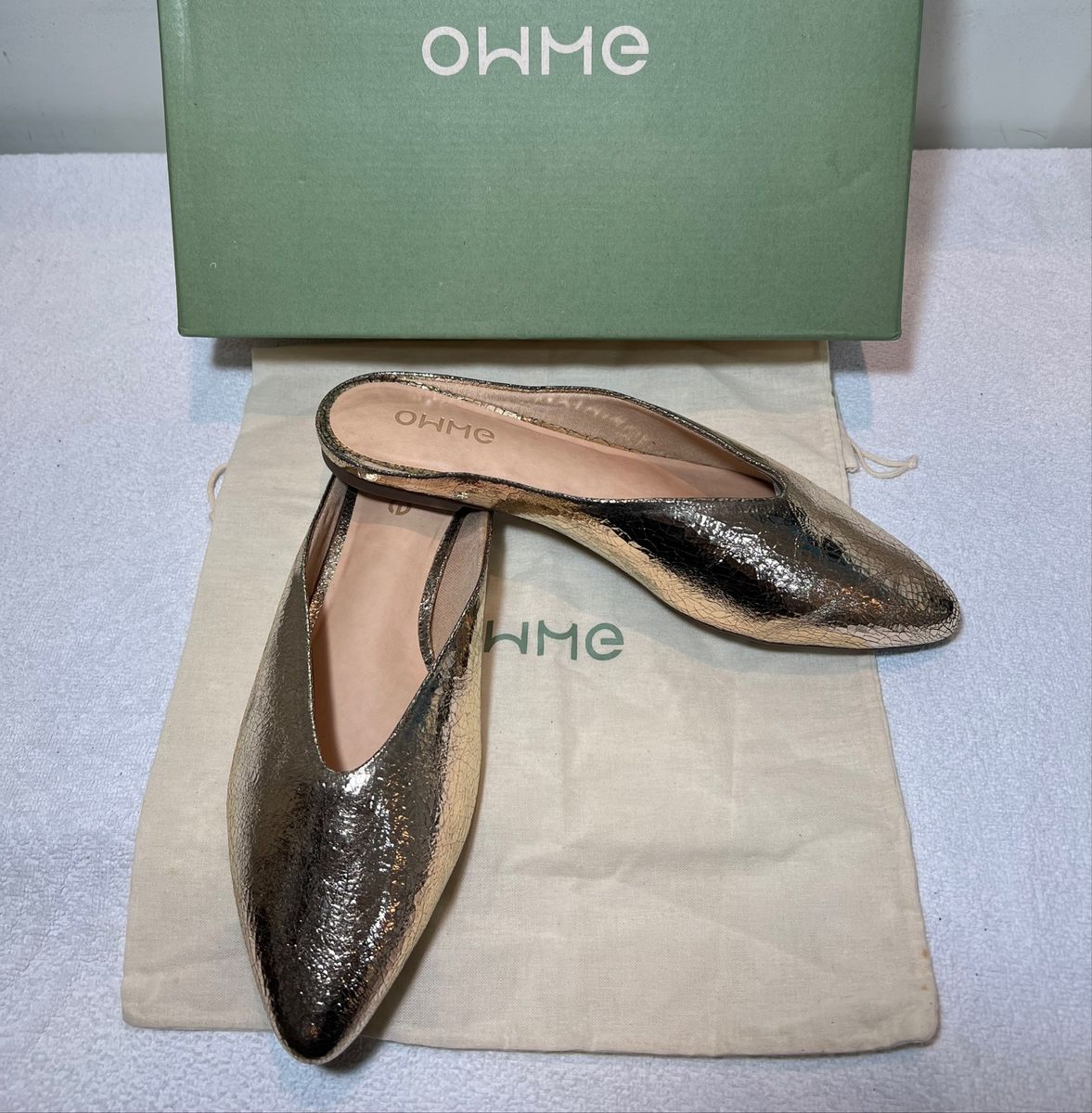 Mule 36 Nova Owme Marcar Comfort do Grupo Schütz Arezzo Alme Couro ...