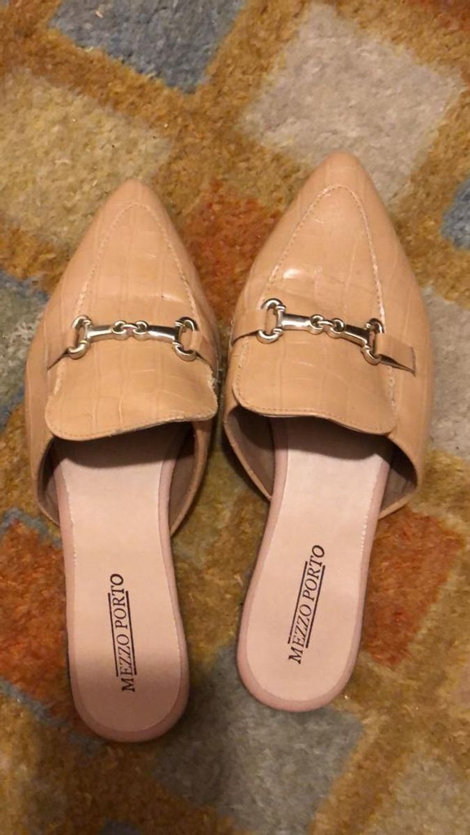 Mule Mezzo Porto | Rasteira Feminina Mezzo Porto Usado 67236030 | enjoei