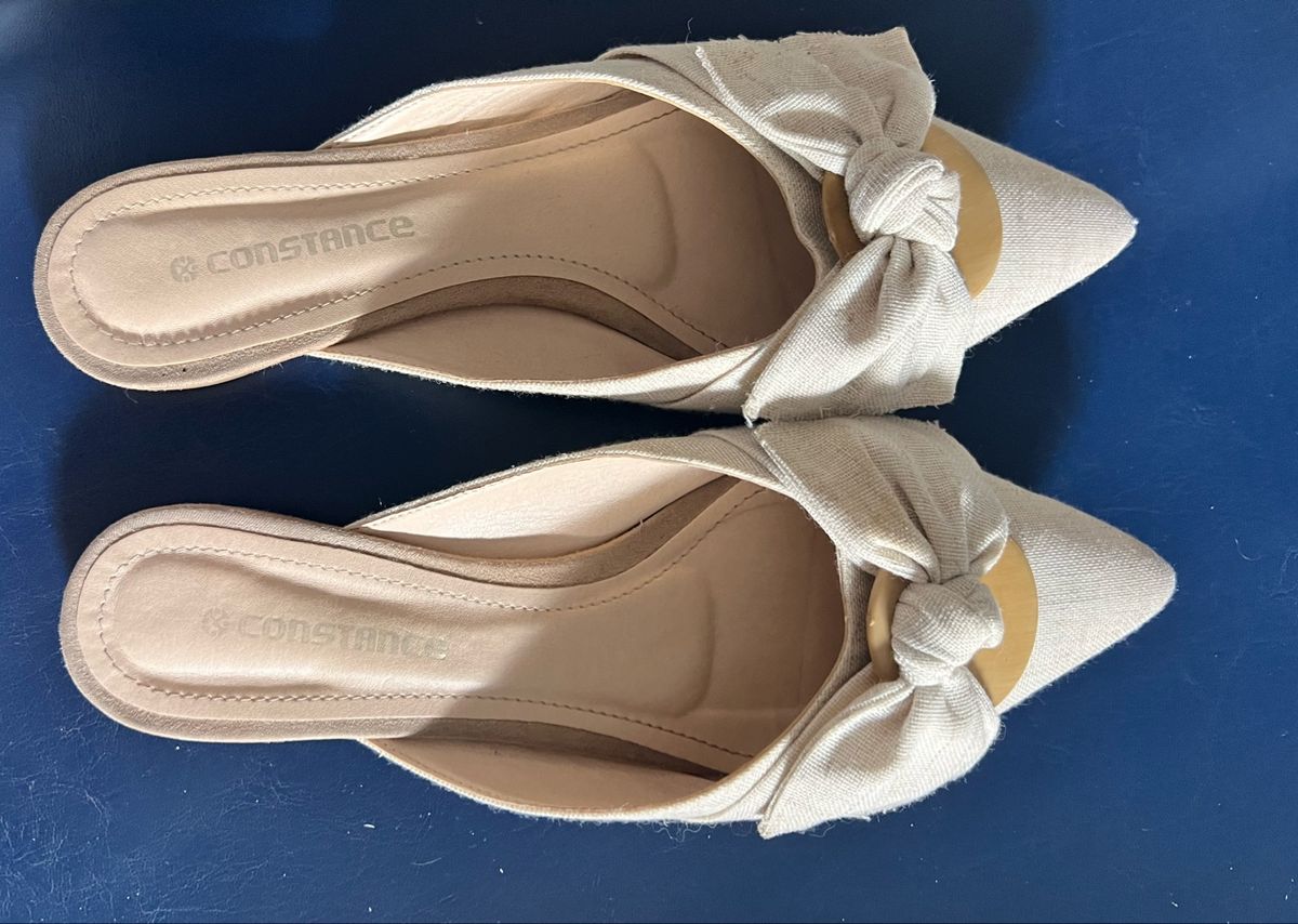 Mule Off White Constance 38 | Sapato Feminino Constance Usado 78098368 ...