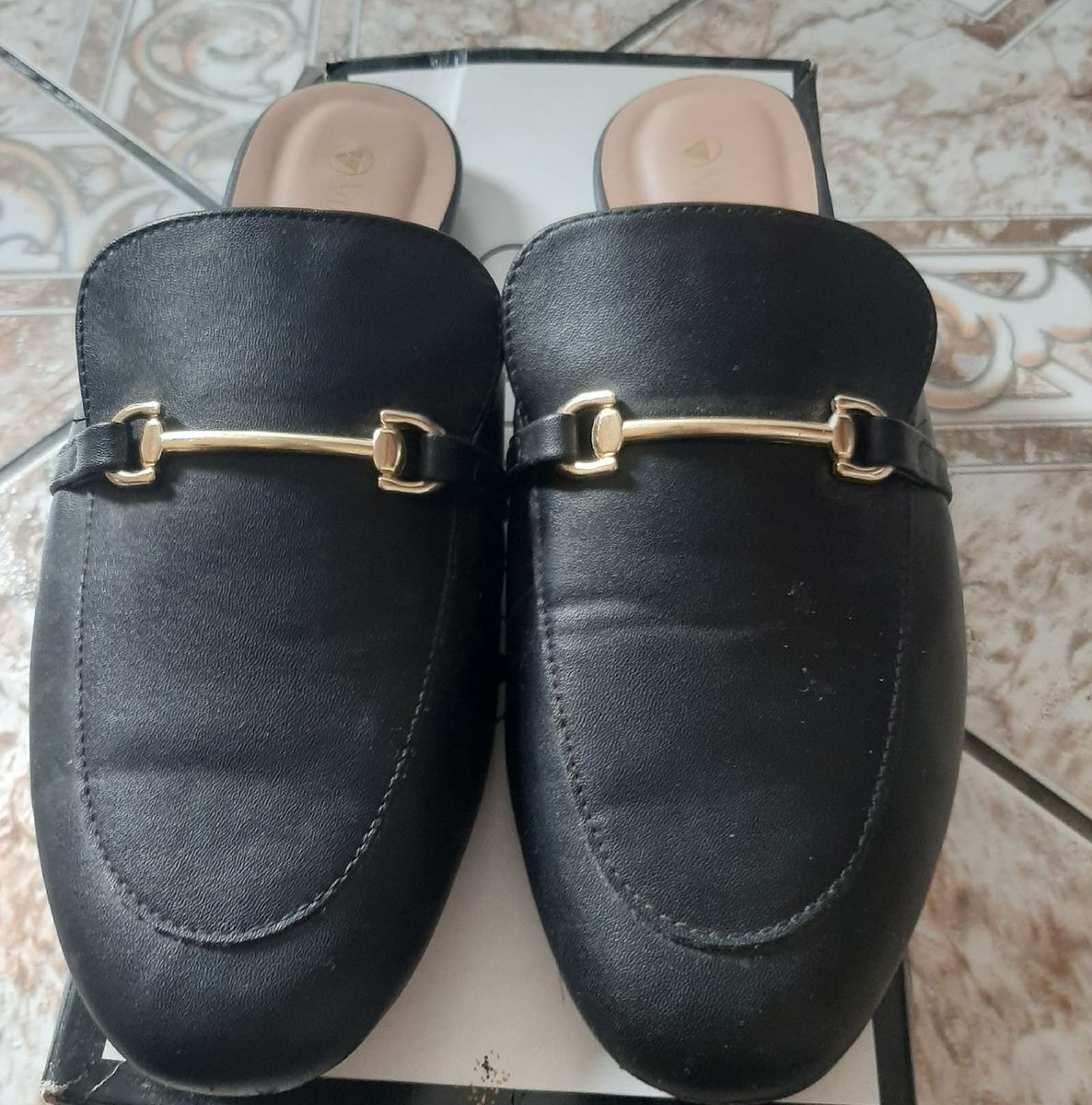 Mule Preto | Sapato Feminino Via Uno Usado 68697697 | enjoei