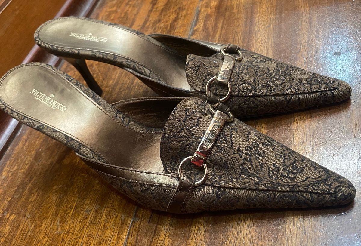 Mule Victor Hugo | Sandália Feminina Victor Hugo Usado 71823849 | enjoei