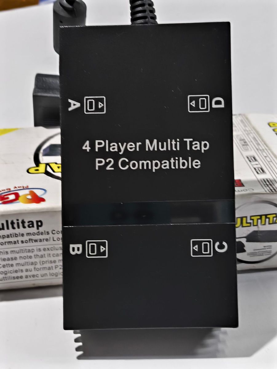 Mult Tap do Ps2 | Acessório p/ Videogame Play Game Nunca Usado ...