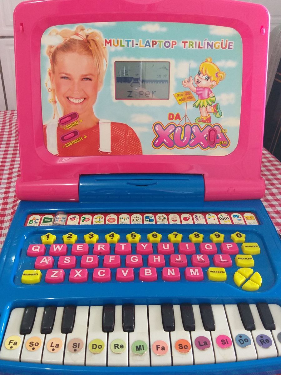 Multi-laptop da Xuxa Trilíngue | Item Infantil Xuxa Usado 40156336 | enjoei