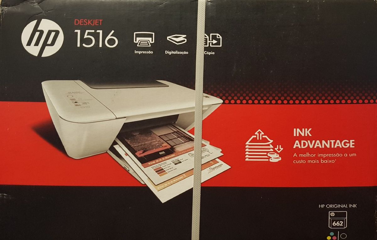 Multifuncional Hp Deskjet Ink Advantage 1516, Imprime, Copia ...