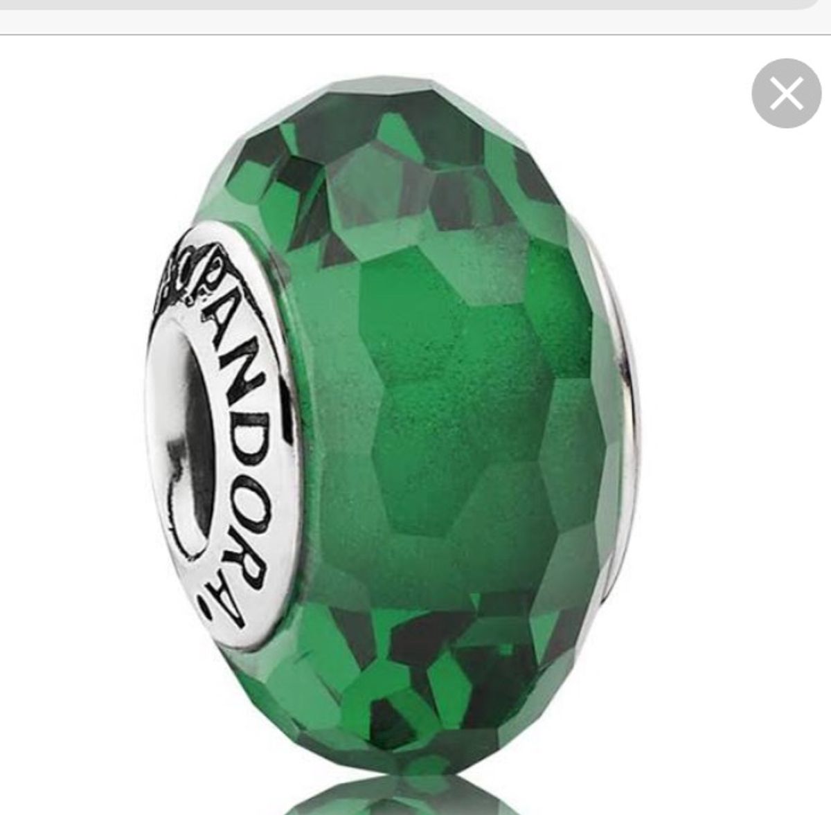 Murano Charm Pandora Original Verde Esmeralda | Jóia Feminina Pandora ...