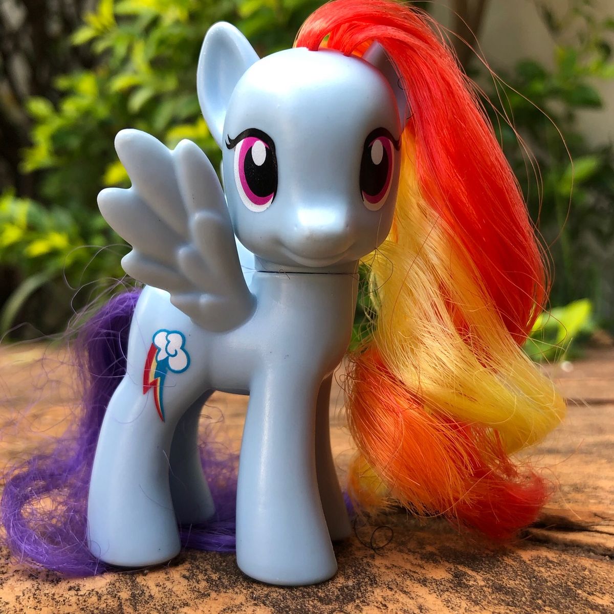 My Little Pony Brushable G4 Rainbow Dash | Brinquedo Hasbro Usado ...