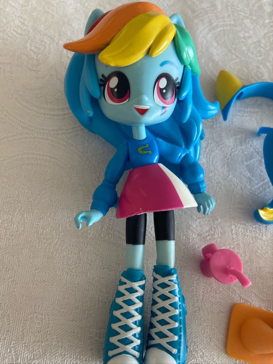 My Little Pony Equestria Girls Rainbow Dash | Brinquedo Hasbro Usado 47466536 | enjoei
