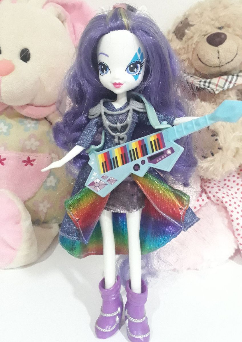 My Little Pony Equestria Girls Rainbow Rocks - Rarity | Brinquedo Hasbro Usado 57239256 | enjoei