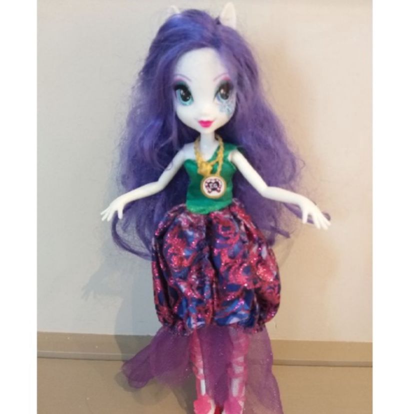 My Little Pony Equestria Girls Rarity Floresta Ever Free | Brinquedo My Little Pony Usado ...