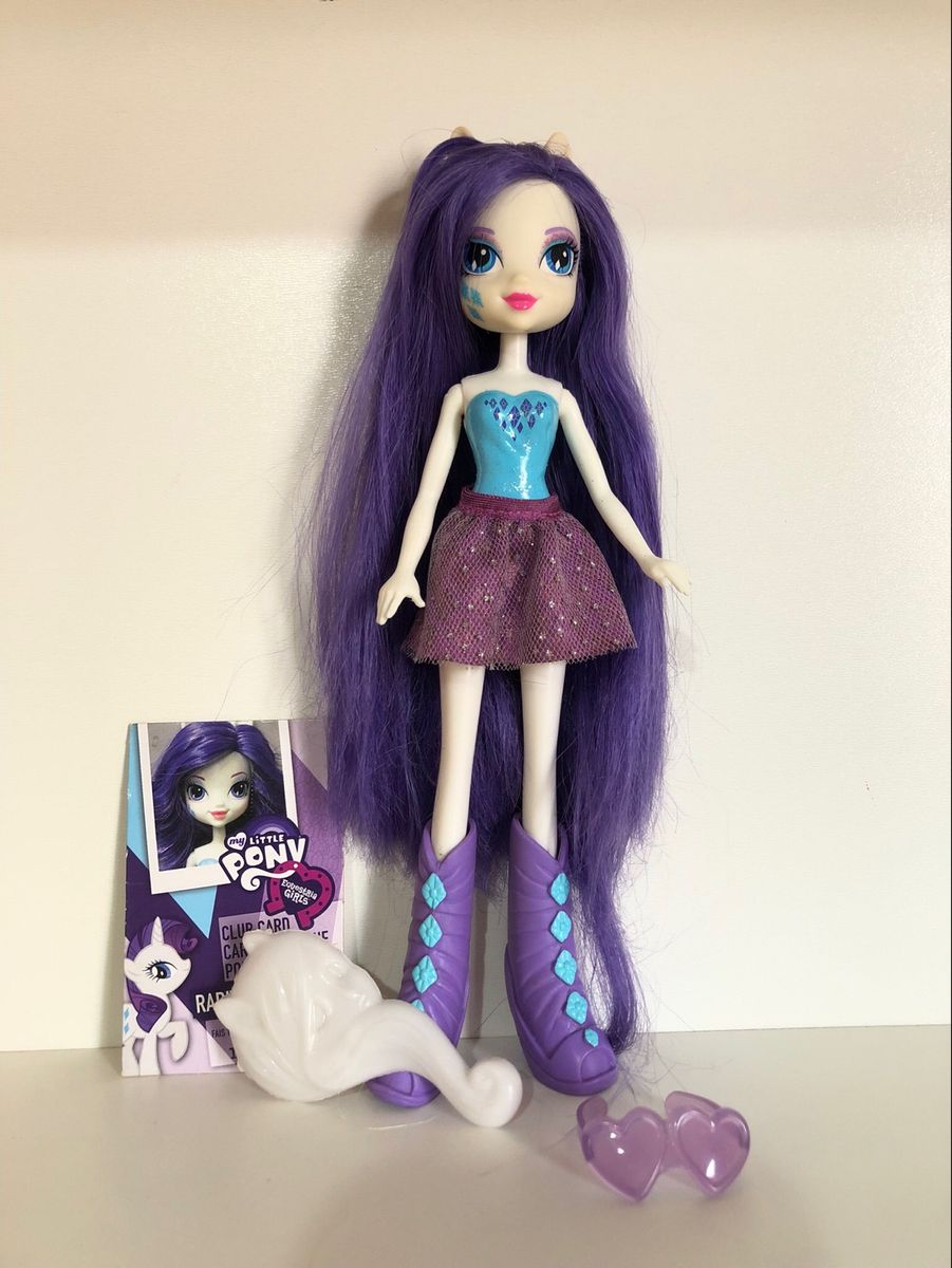 My Little Pony Equestria Girls Rarity G4 Mane Six | Brinquedo Hasbro Usado 81359329 | enjoei