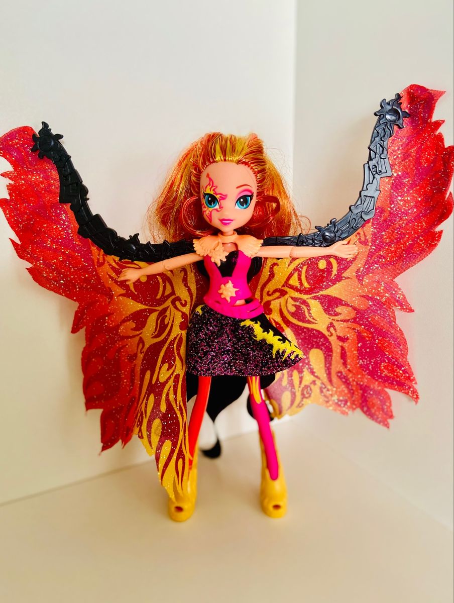 My Little Pony Equestria Girls Sunset Shimmer Rainbow Rocks | Brinquedo My Little Poney Usado ...