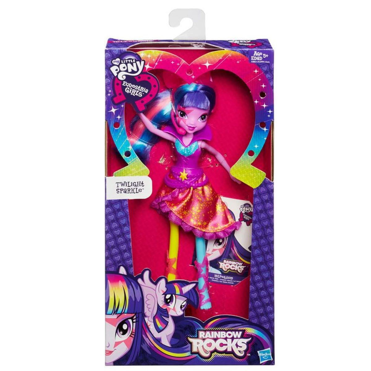 My Little Pony Equestria Girls Twilight Sparkle Rainbow Rocks | Filme e Série Hasbro Nunca Usado ...