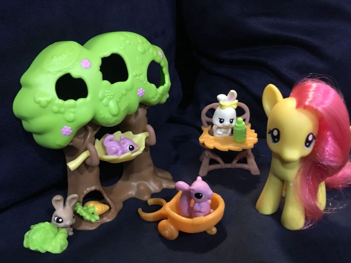My Little Pony Fluttershy´s Nursery | Brinquedo para Bebês Hasbro Usado ...