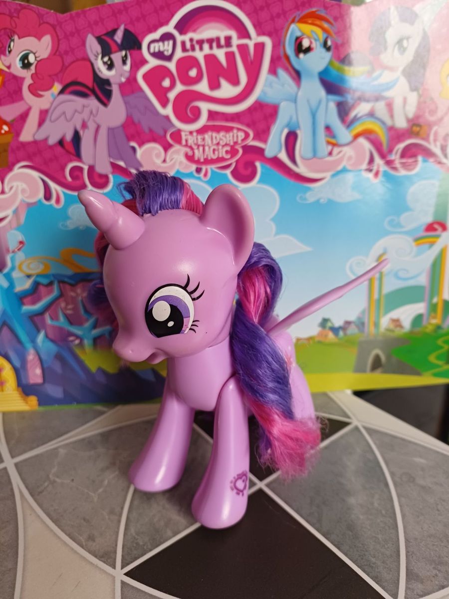 My Little Pony Twilight Sparkle Articulada | Brinquedo Hasbro Usado 82716148 | enjoei