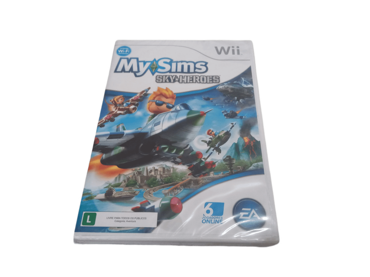 Mysims Skyheroes Nintendo Wii Lacrado Envio Ja! | Jogo de Videogame ...