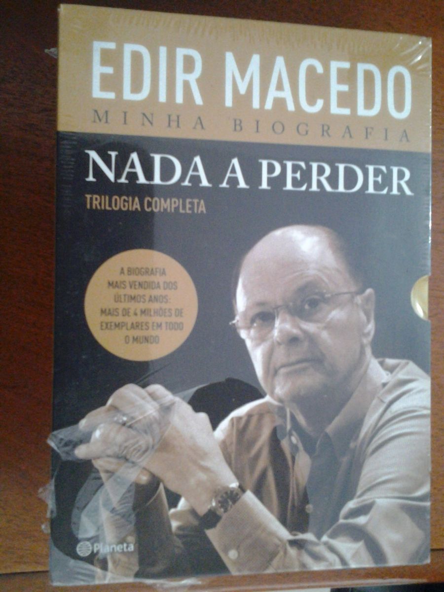 Nada a Perder (trilogia Completa) - Edir Macedo | Livro Nunca Usado ...