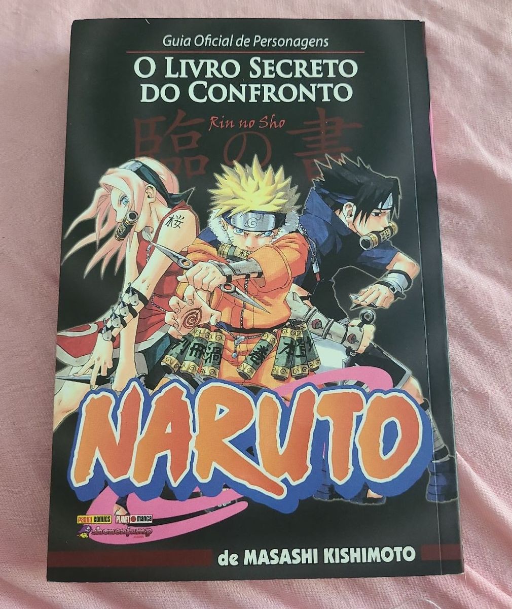 Naruto Guia Oficial de Personagens O Livro Secreto do Confronto | Livro Naruto Usado 96445803 ...