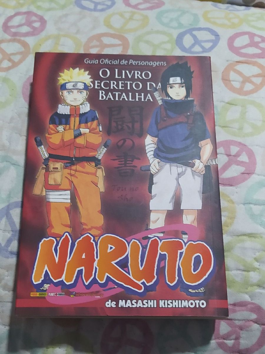 Naruto O Livro Secreto da Batalha | Livro Naruto Usado 78384962 | enjoei
