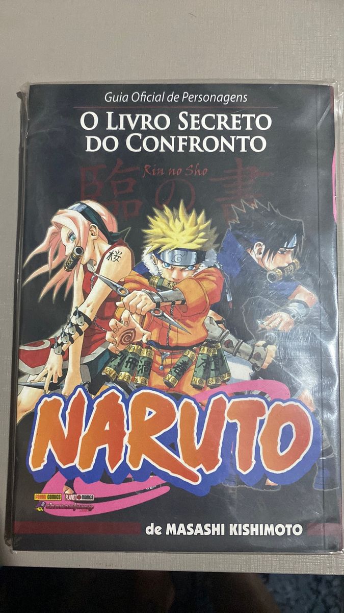 Naruto - O Livro Secreto do Confronto | Produto Masculino Naruto Usado 84249387 | enjoei