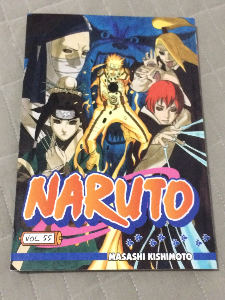 Naruto Vol 55 ( 1 Impressão) | Livro Panini Usado 55228688 | enjoei