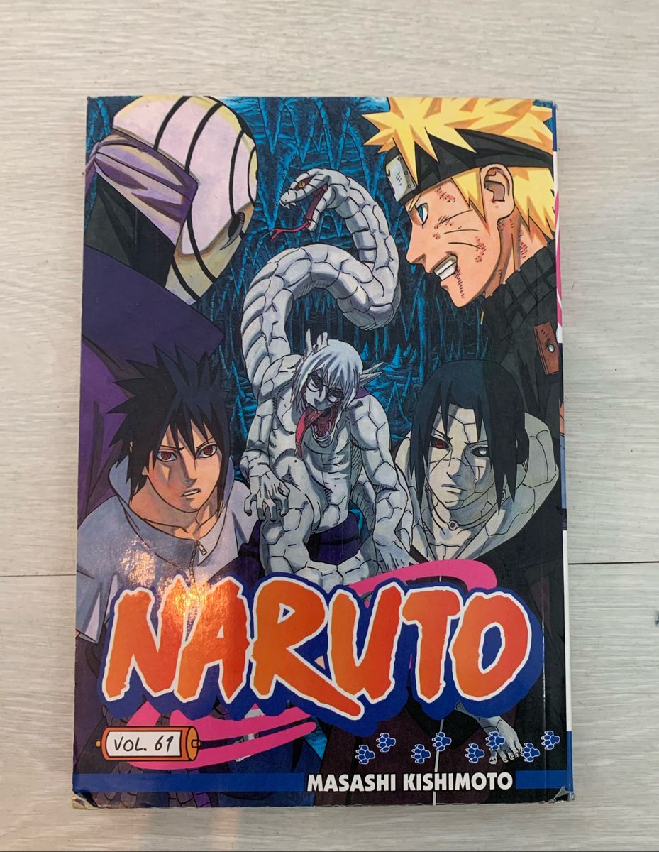 Naruto Vol 61 | Livro Naruto Panini Usado 63500535 | enjoei
