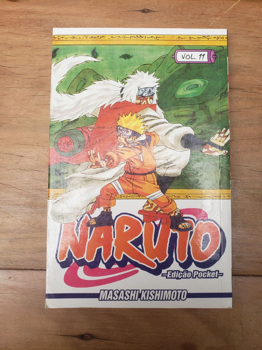 Naruto - Volume 11 - Pocket Edition | Livro Panini Comics Usado ...