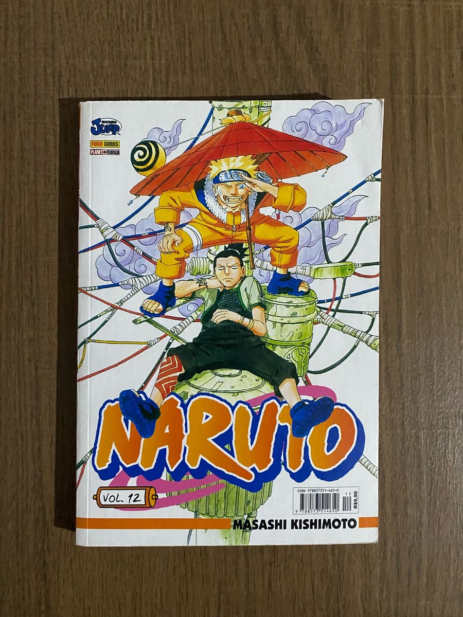 Naruto Volume 12 Primeira Impressão | Livro Naruto Usado 108974983 | enjoei