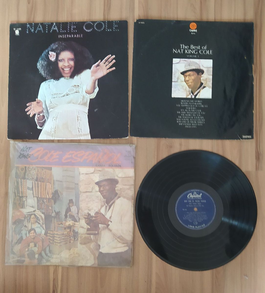 Natalie e Nat King Cole, Filha e Pai Cantando | Item de Música Capitol ...