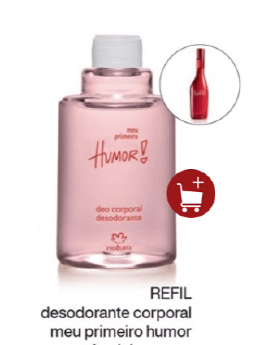 Natura Desodorante Corporal Meu Primeiro Humor Refil 100ml | Perfume ...