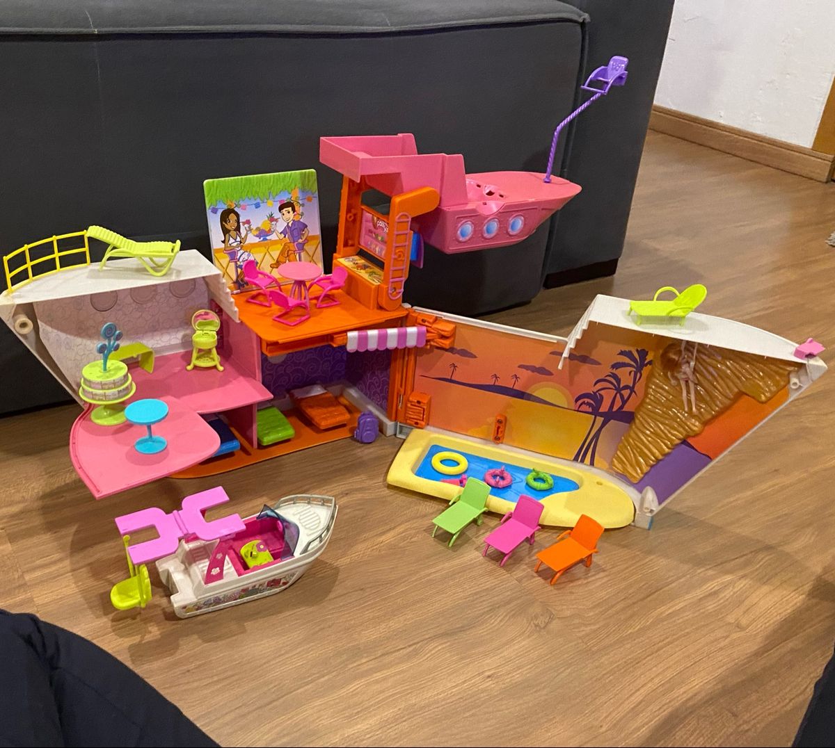 Navio da Polly | Brinquedo Polly Pocket Usado 81166678 | enjoei