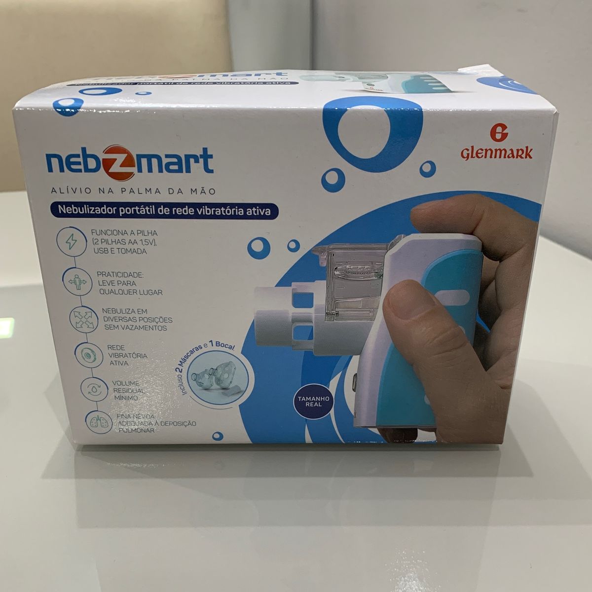 Nebulizador Glenmark | Item Info & Eletro Glenmark Nunca Usado 76114631 ...