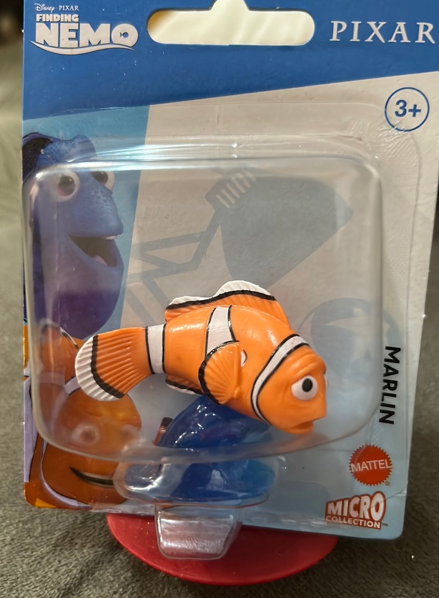 Nemo Micro Coleção - Pixar Mattel | Brinquedo para Bebês Mattel Nunca ...