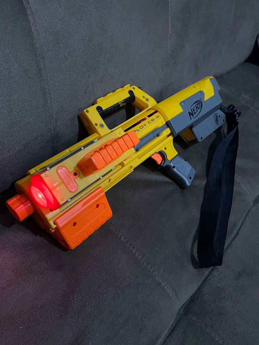 Nerf Deploy Cs-6 + 20 Munições | Brinquedo Hasbro Usado 76566664 | enjoei