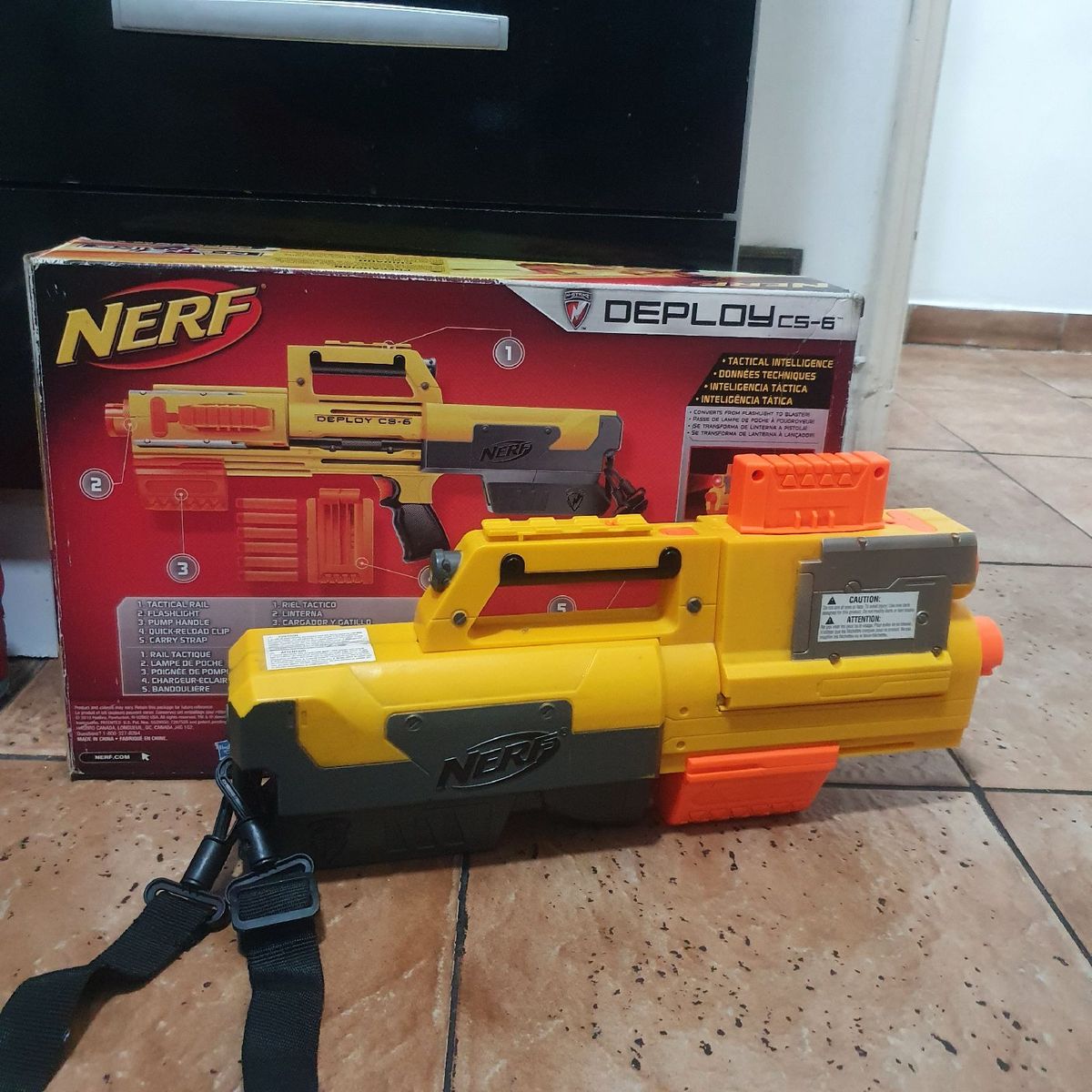 Nerf Deploy Cs-6 | Brinquedo N Strike Usado 71925597 | enjoei