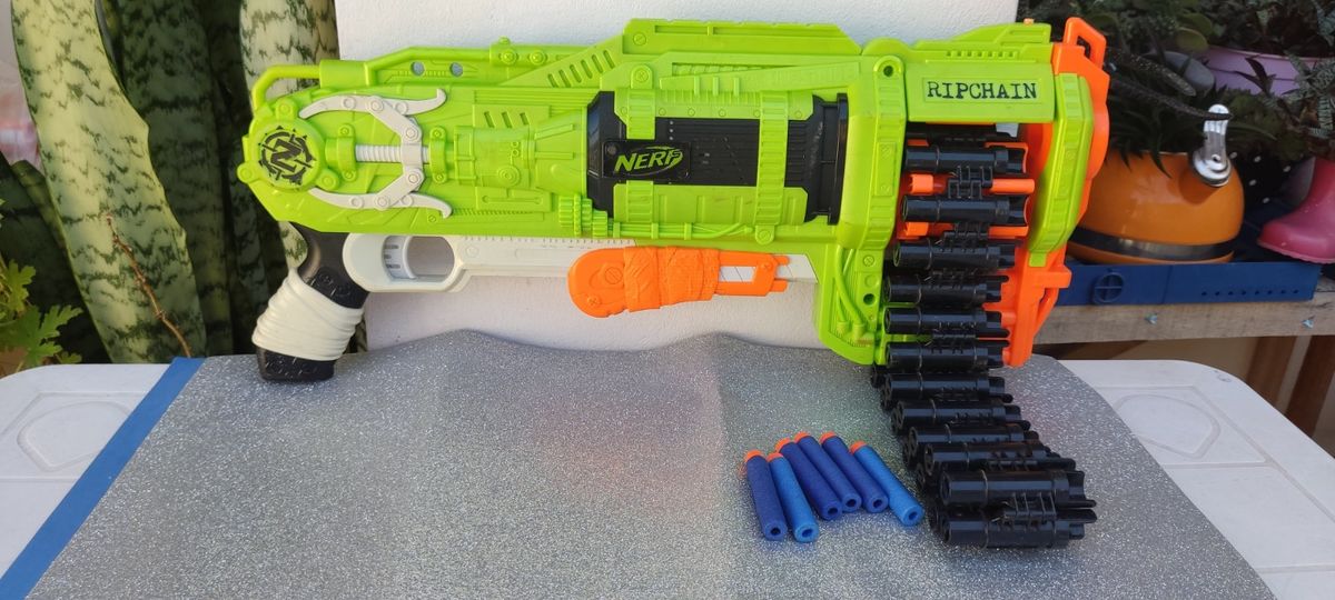 Nerf Gigante Ripchain Original | Brinquedo Hasbro Usado 82819271 | enjoei