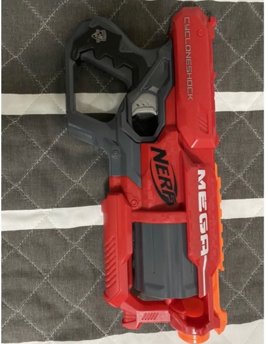 Nerf Mega Cycloneshock | Brinquedo Nerf Usado 76479722 | enjoei