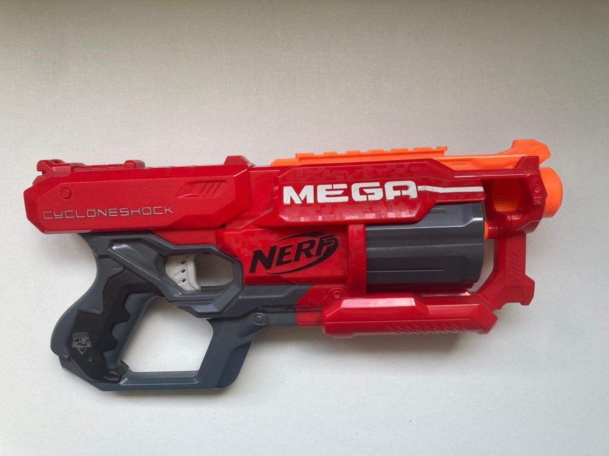 Nerf Mega Cycloneshock | Brinquedo Nerf Usado 96074887 | enjoei