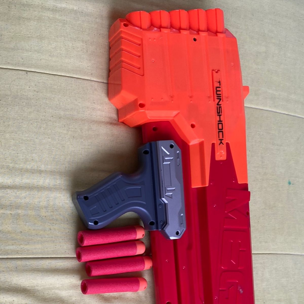 Nerf Mega Twinshock | Brinquedo Nerf Usado 77376748 | enjoei