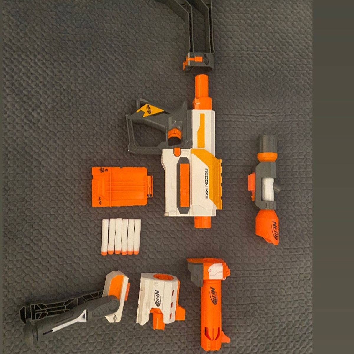 Nerf Modulus Recon Mkii em Ótimo Estado e com Peças Extras | Brinquedo ...