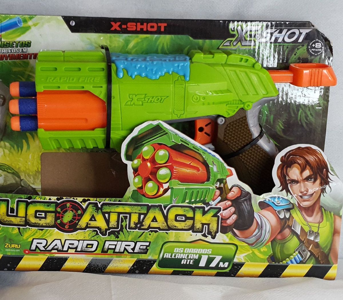 Nerf Rapidfire Bug Attack Novo | Brinquedo Nerf Nunca Usado 64312893 ...