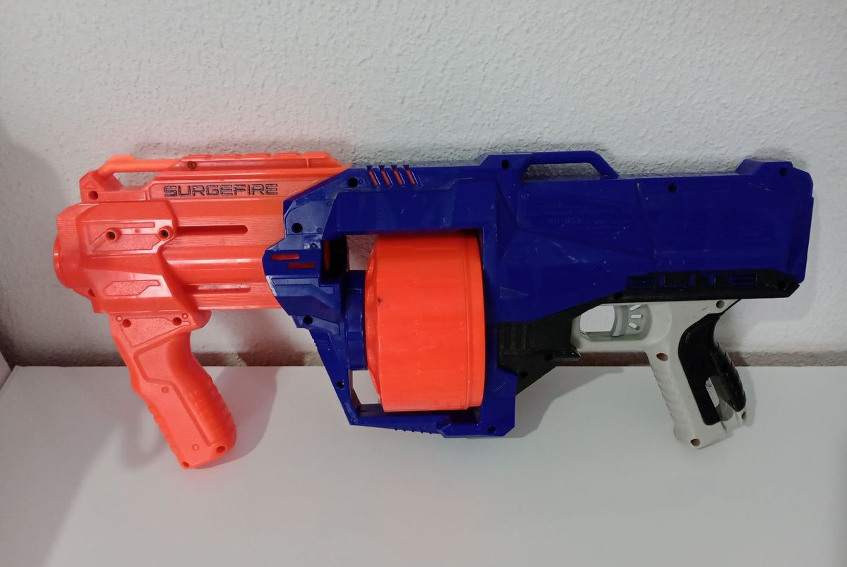 Nerf Surgefire | Brinquedo Hasbro Usado 87033589 | enjoei