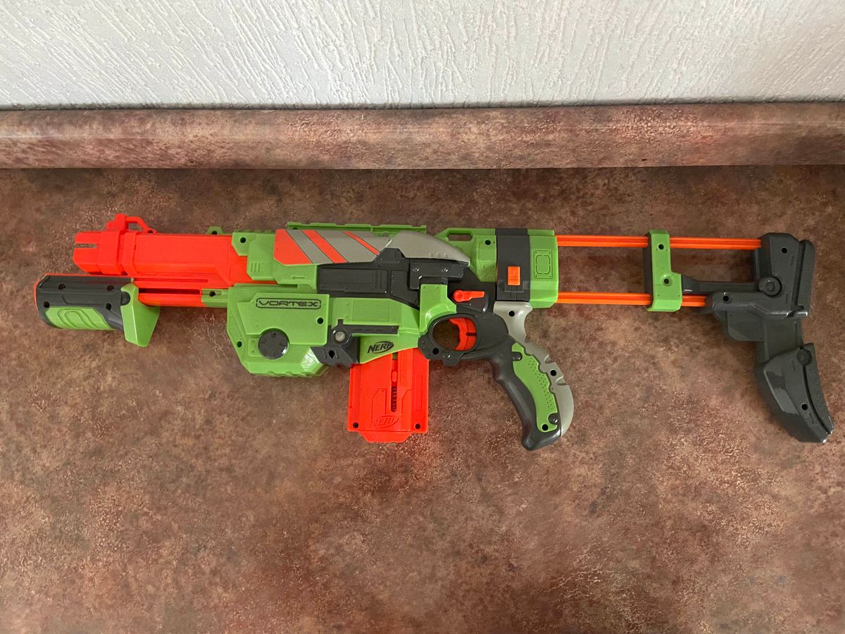Nerf Vortex Original Verde Bem Conservada!! | Brinquedo Hasbro Usado ...
