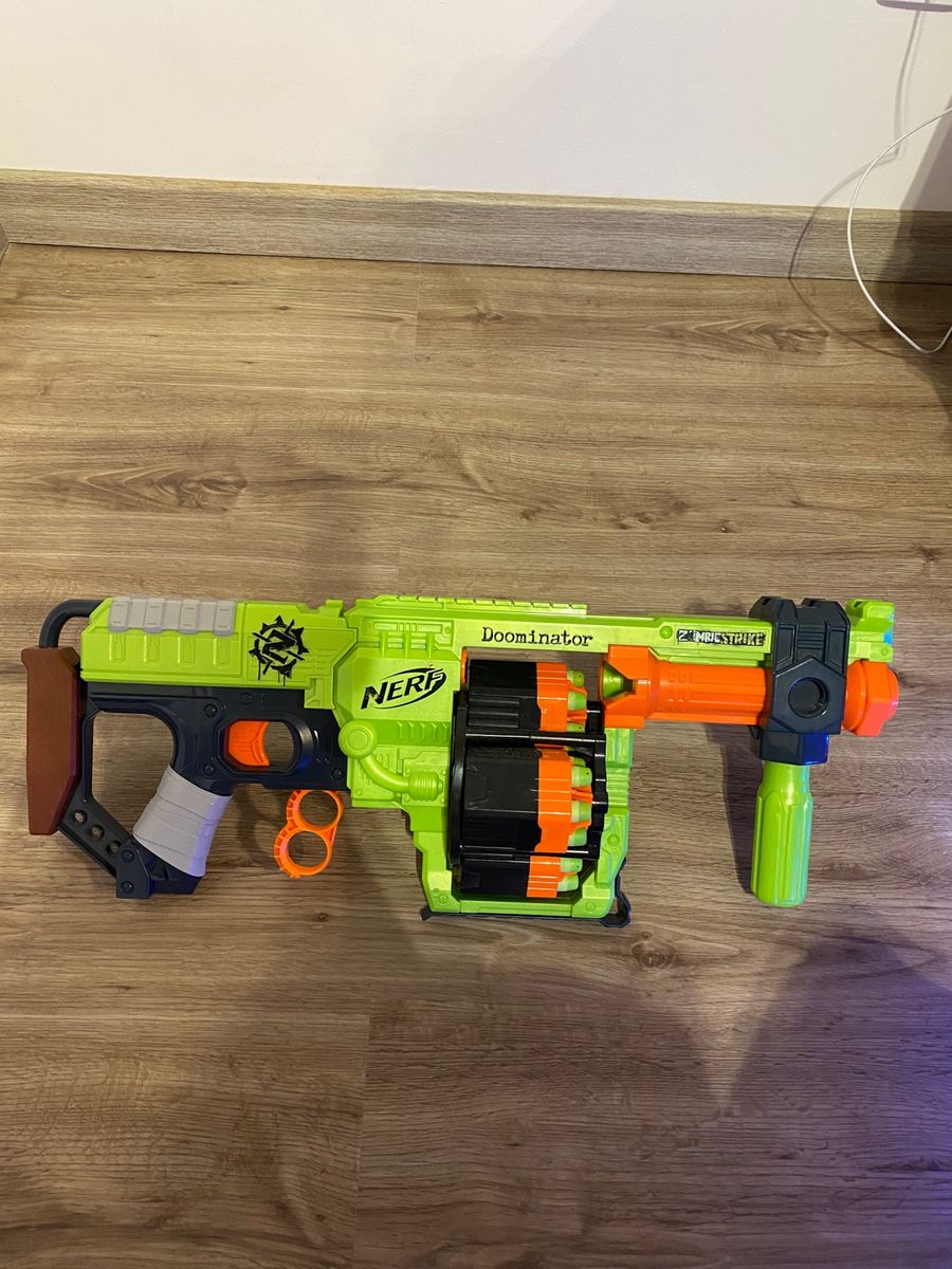 Nerf Zombie Dominator + 24 Dardos Nerf | Brinquedo Nerf Usado 85270931 ...