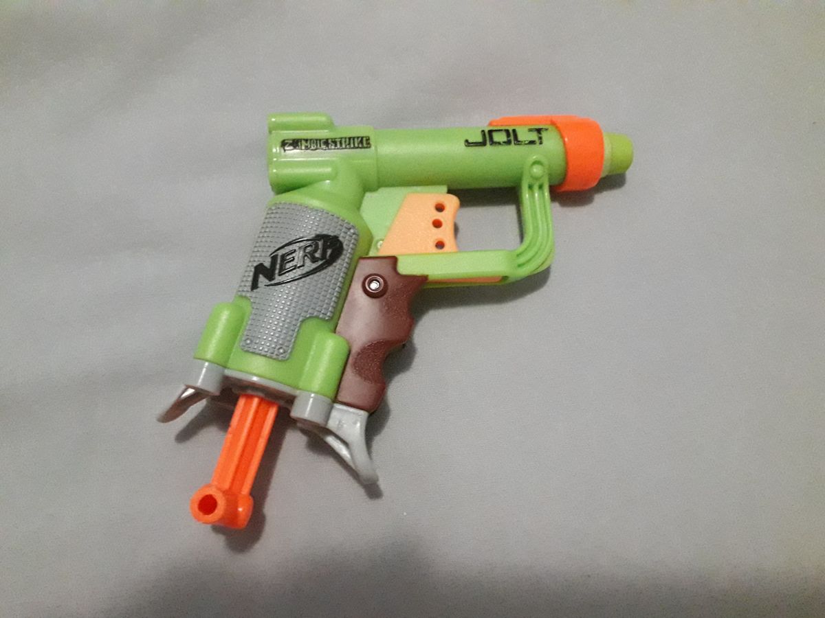 Nerf Zombie Strike Jolt | Brinquedo Nerf Usado 67743021 | enjoei