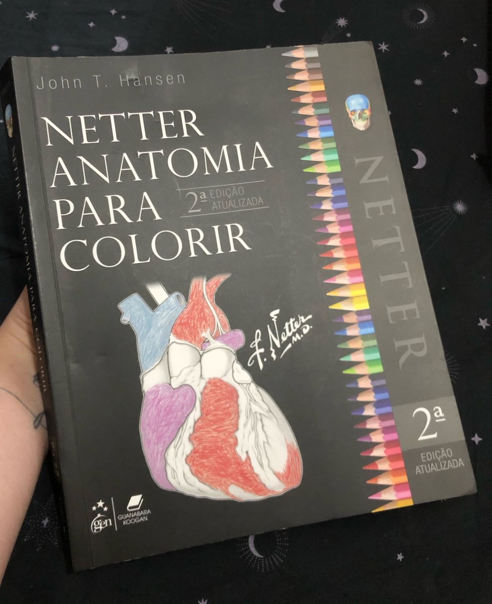 Netter Anatomia para Colorir - 2ª Edição Atualizada | Livro Elsevier ...