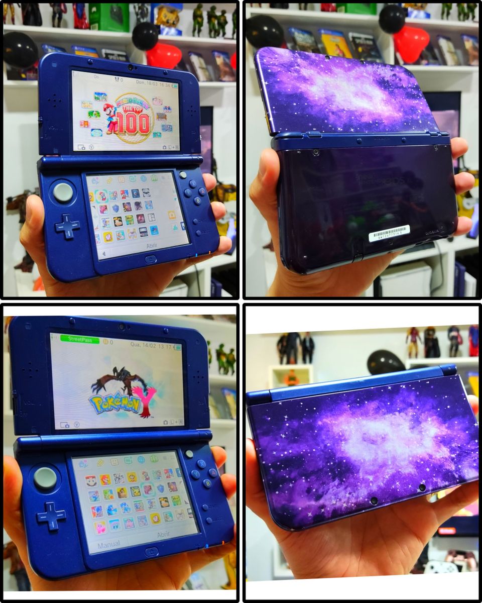 New Nintendo 3ds Xl Galaxy Edition, 64 Gbs! | Console de Videogame ...