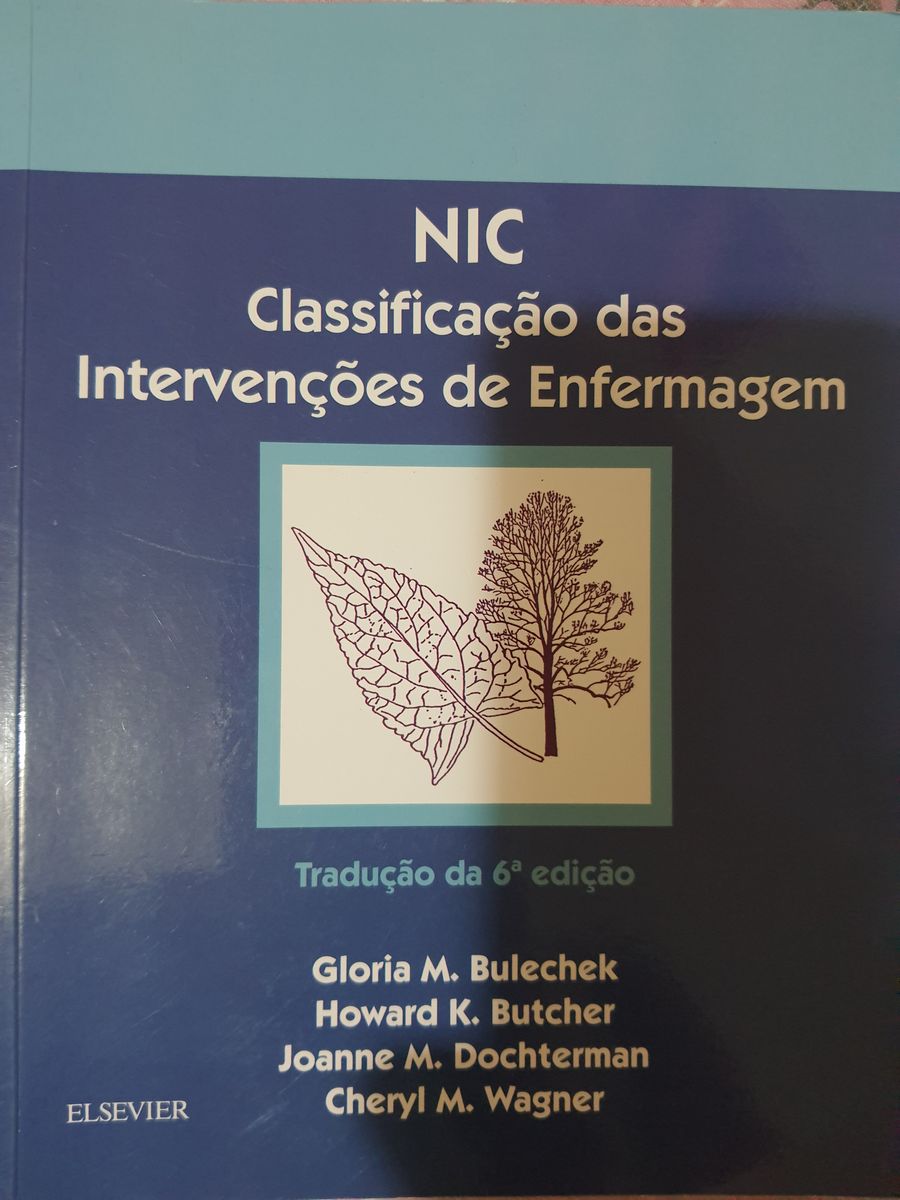 Nic Classificação Das Intervenções de Enfermagem | Livro Elsevier Nunca ...