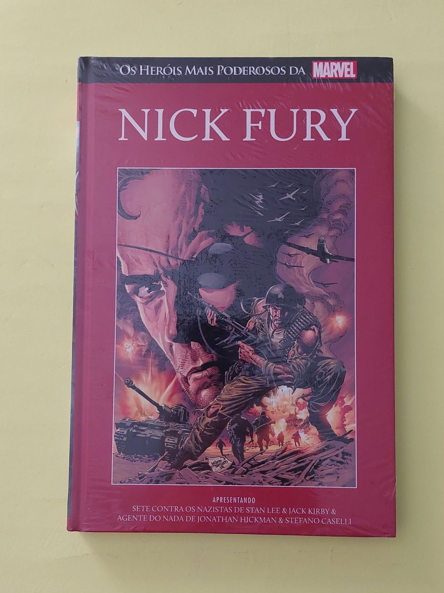 Nick Fury - Edição de Luxo em Capa Dura | Livro Marvel Salvat Nunca ...